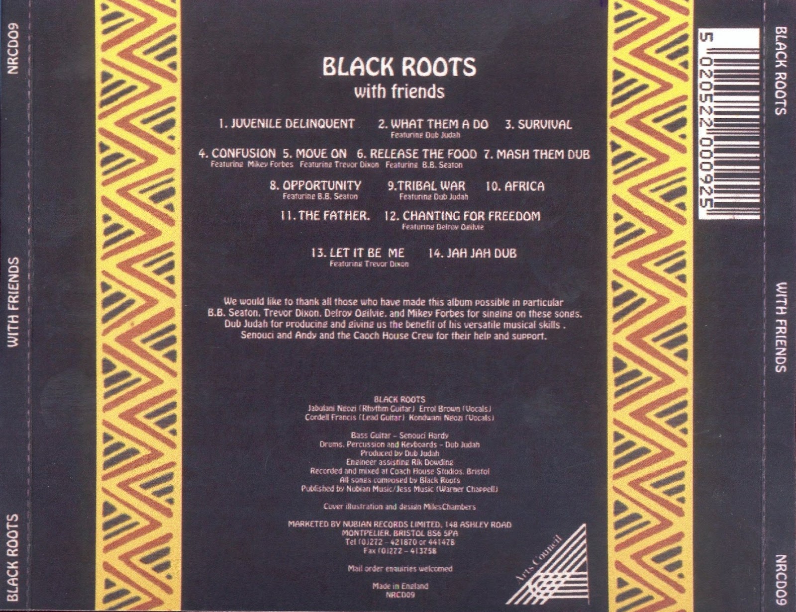 Compartilhando Reggae: Black Roots