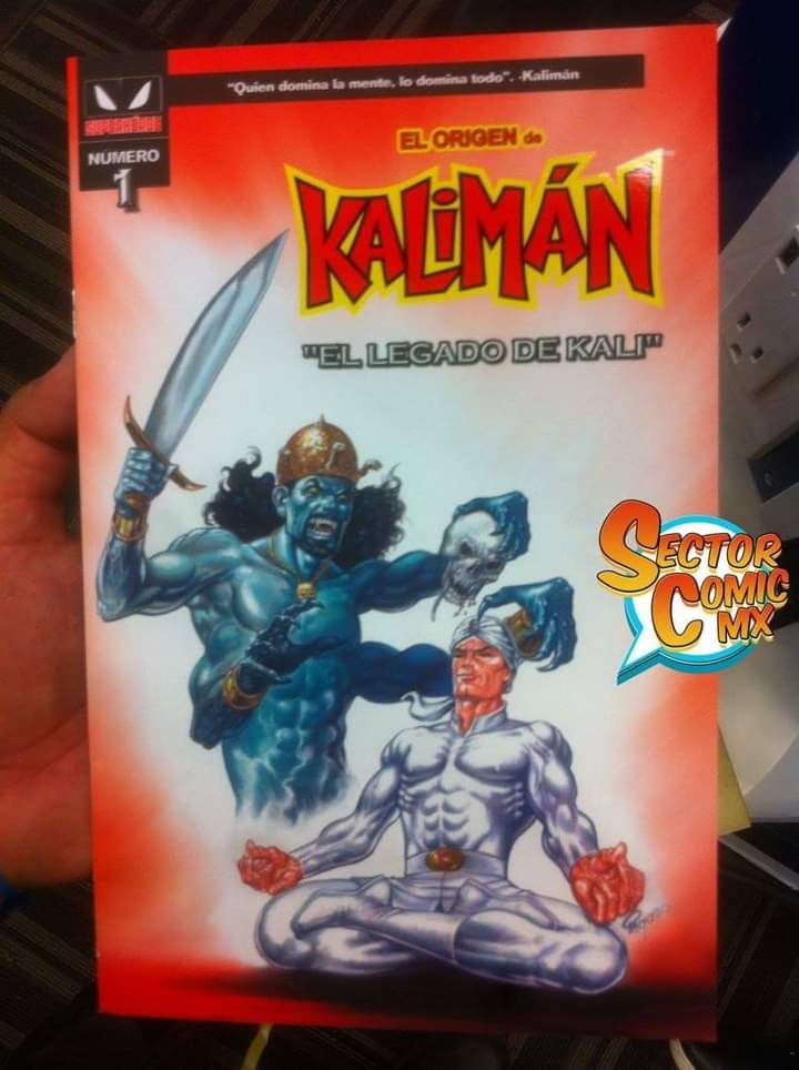 Sector Cómic Mx: Kalimán de Superhéroe S.A. de C.V en Editorial Kamite