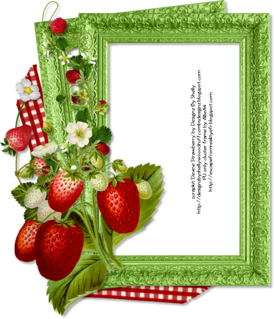 Escape From Reality Blog: Cluster Frames "Devine Strawberry" DBS - PU Only