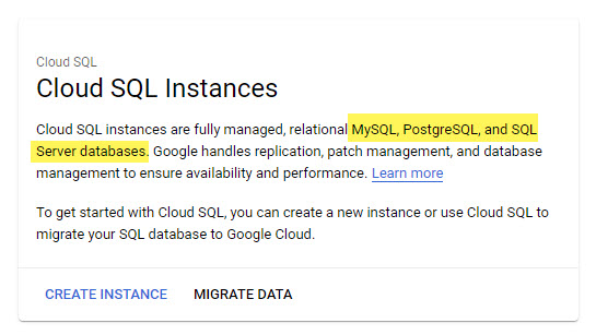 Getting Started with Cloud SQL in Google Cloud Platform ~ IT Tutorials ...