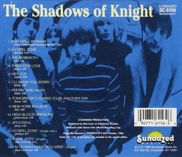 Classic Rock Covers Database: The Shadows of Knight - Back Door Men (1966)