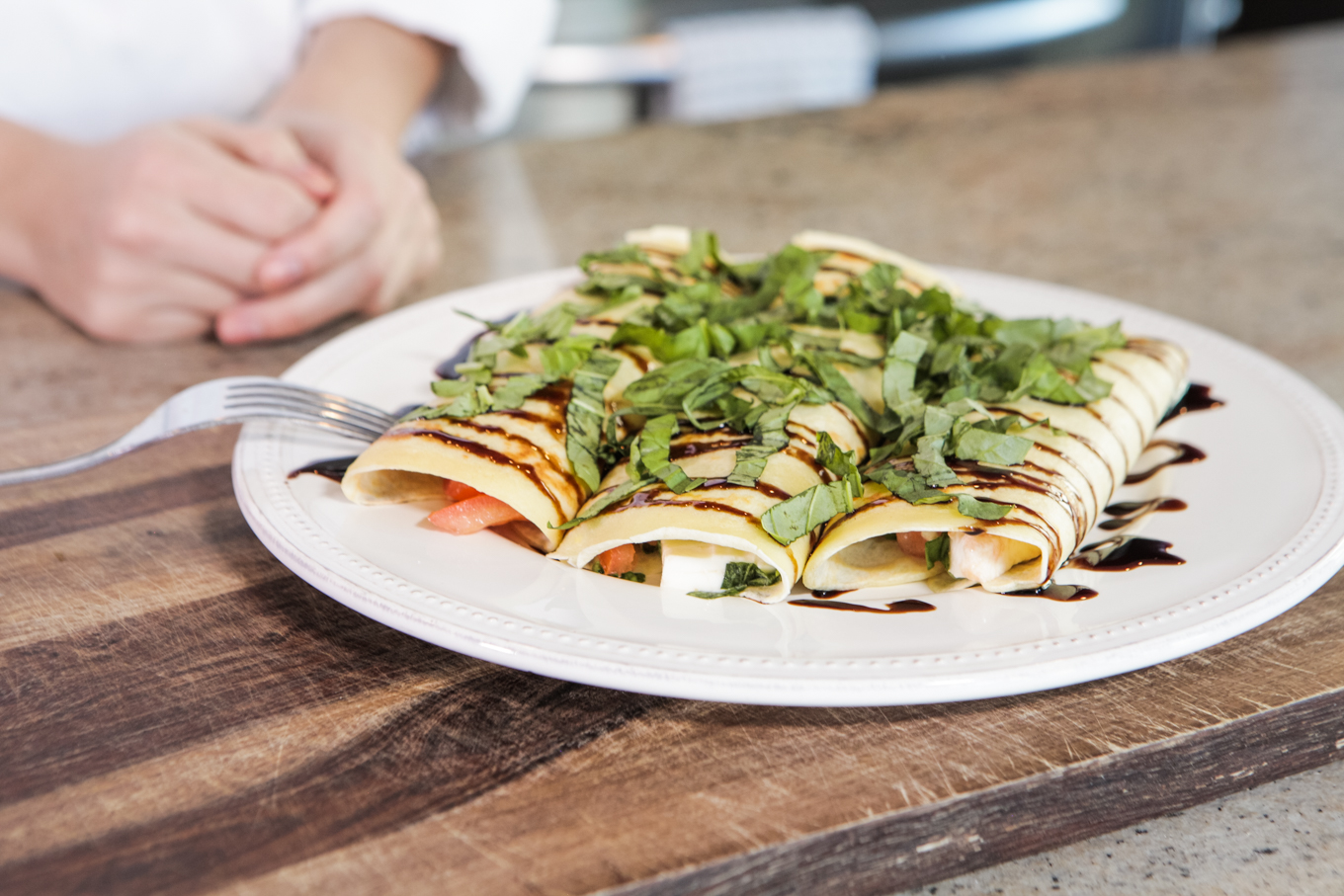 Caprese Crepes