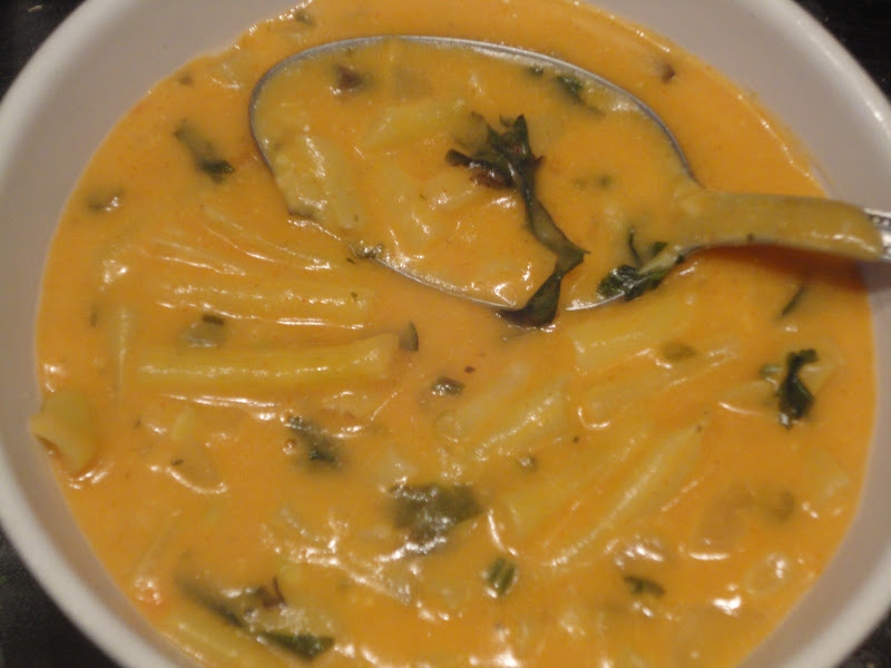 Muska konyhája: Zöldbabfőzelék