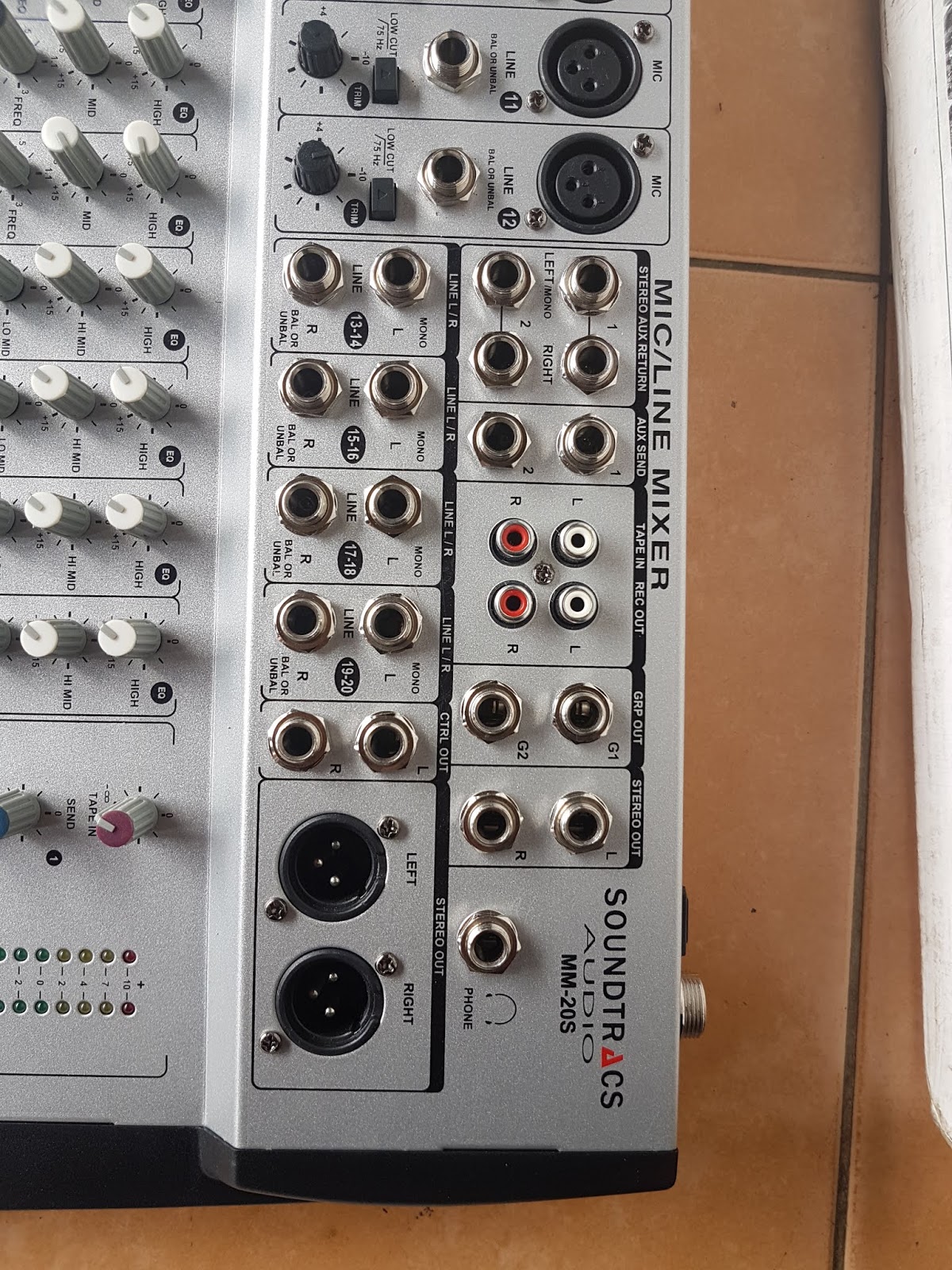 antiQue Bekasi: mixer soundtracs 16 audio mm20s nos baru masih ...
