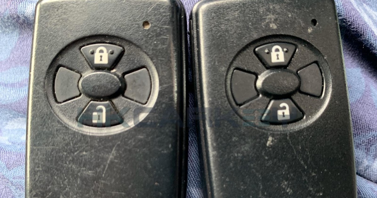 HKCARKEY: Toyota 2009 水貨 RUMION NZE151 新配原廠 KEYLESS GO 鎖匙