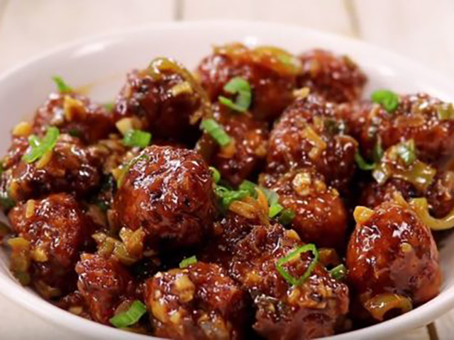 VEG MANCHURIAN DRY RECIPE - Ahmedabad Food Blog