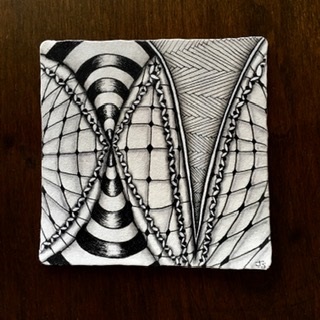 Tickled To Tangle: "It's a String Thing" #297 Tiles