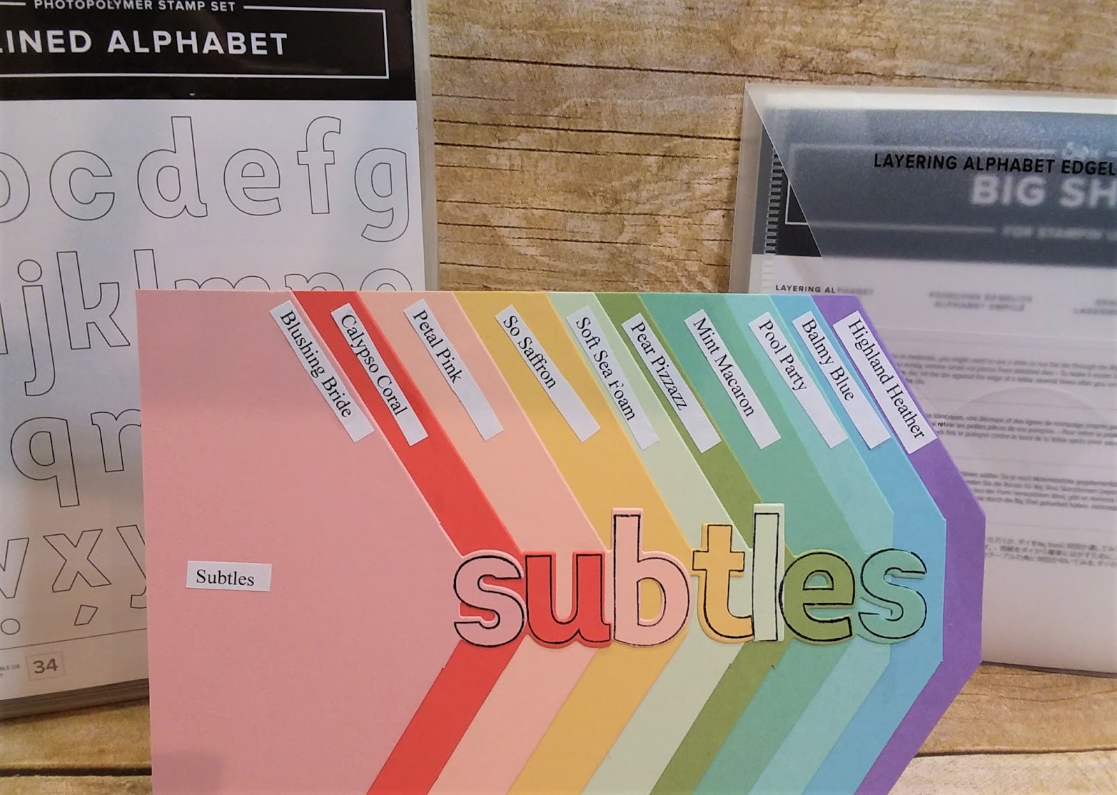 A Stamping Nana's Blog: Layering Alphabet Color Charts