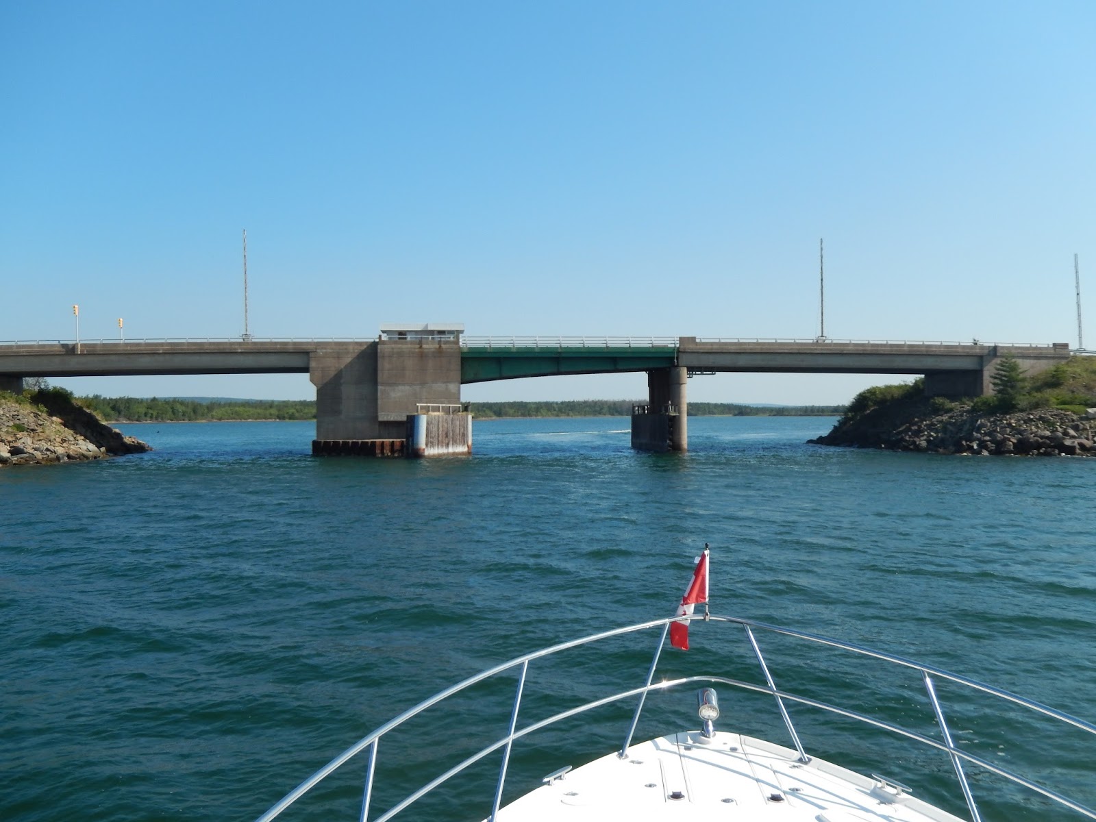 Somewhere on the Down East Loop: The Canso Causeway and Bras d’ Or Lakes
