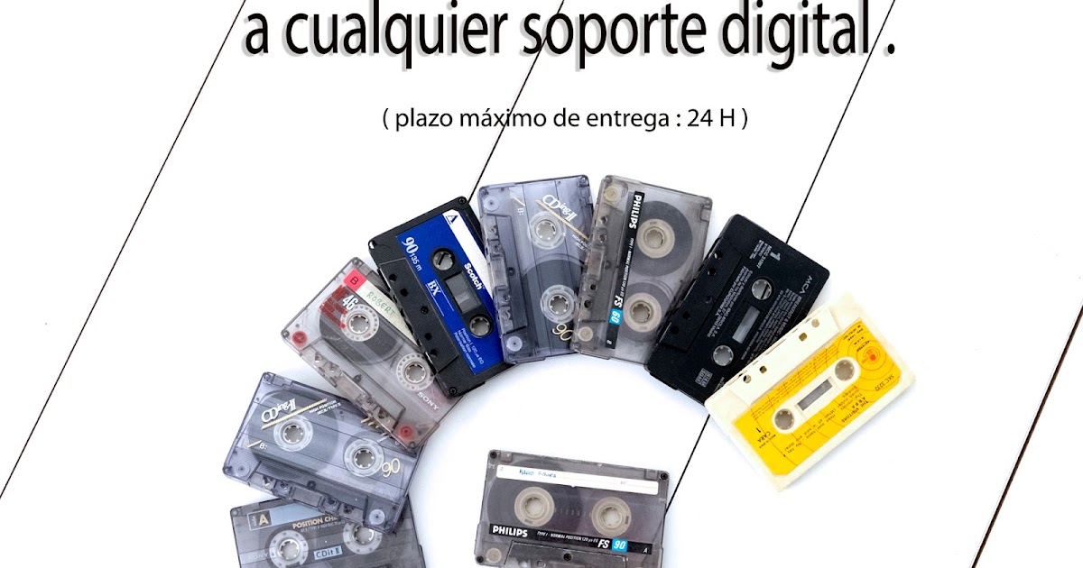 Membrado fotògraf: Digitalización de cintas de audio