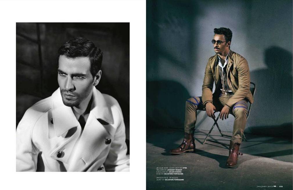 GQ Índia - Janeiro 2012 | Brazil Male Models