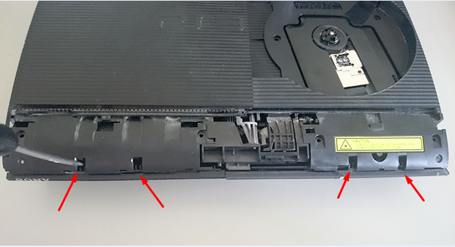 AshThinkings: Destripando la PS3 - Como desmontar la PS3 Super Slim ...