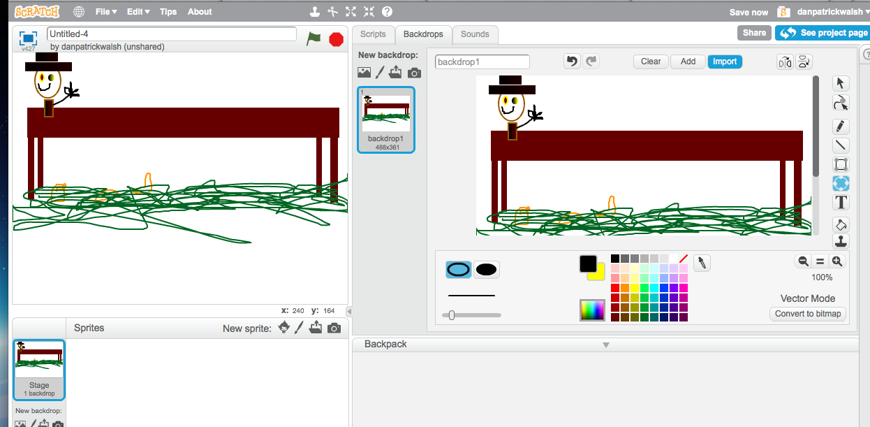 Discovering Computer Graphics: Final #1: Scratch Vector Graphics