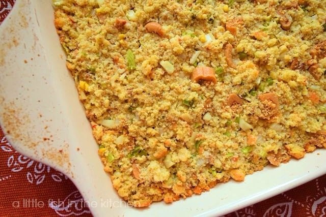 Spicy Tamale-Cornbread Dressing – A Little Fish in the Kitchen