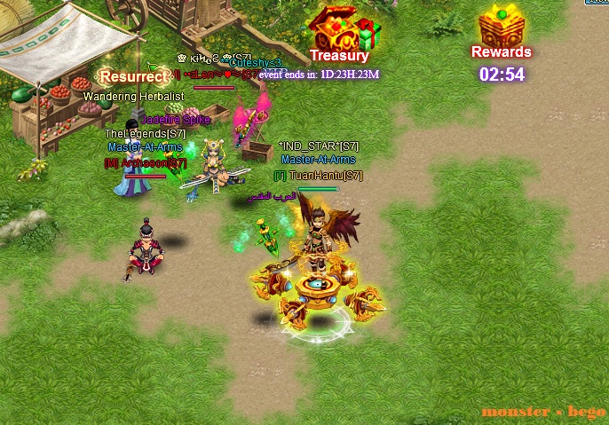 Monster Bego: Mythic Saga Online - Game Web Terbaik 2013 Dengan Basic 2.5D