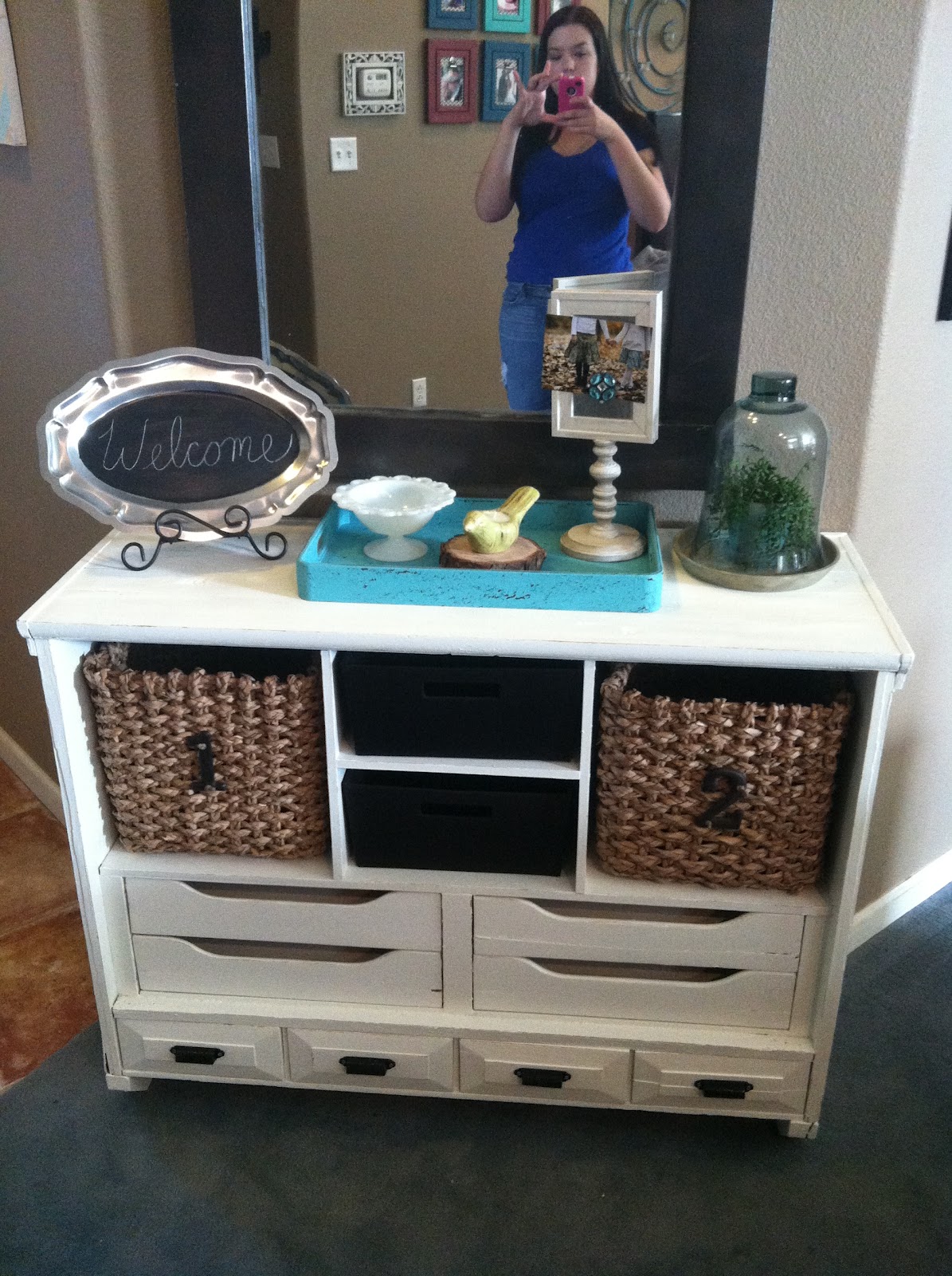 The Baeza Blog: Trash to Entry Table