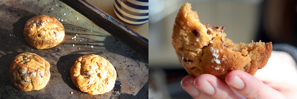 Alice Bakes a Cake: Wholemeal chocolate chip cookies