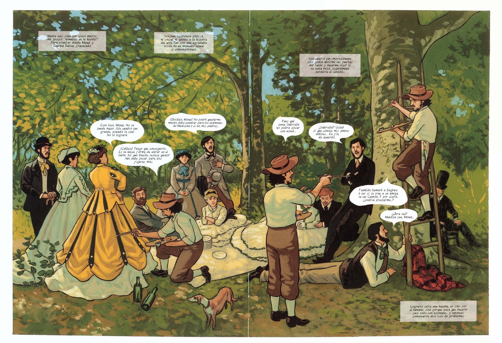 Galicia Comic: Monet. Nomada de la luz