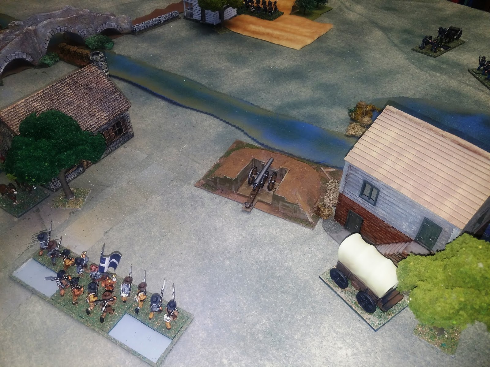 Splendid Little Wars: ACW Battle Using "Firepower" Rules