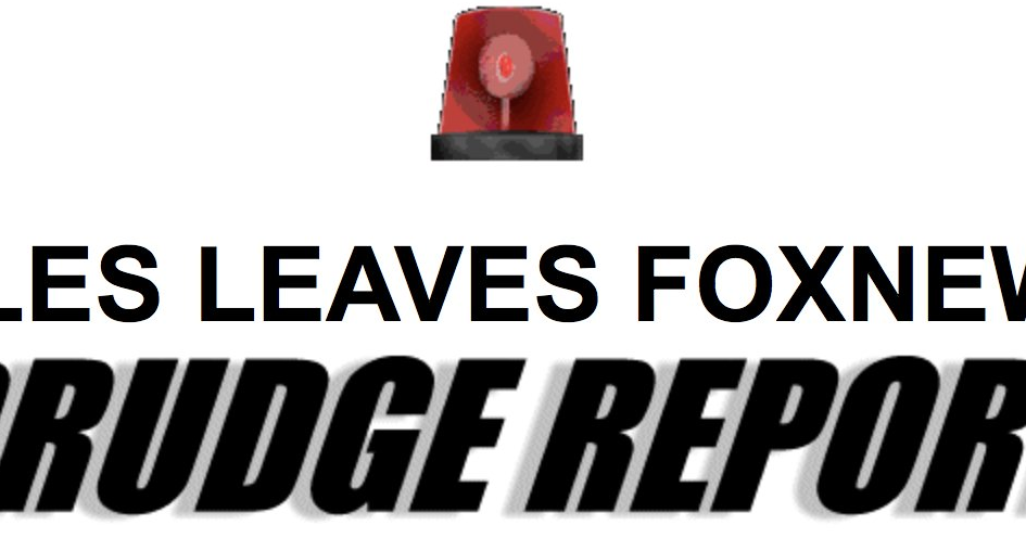 Media Confidential: Drudge Report Evolved As Ailes Story Unfolded