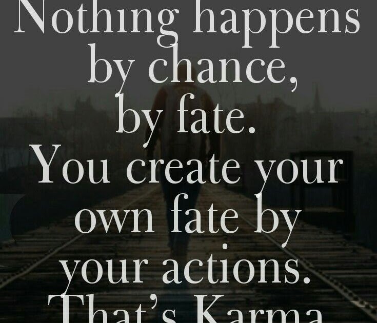 All Things Considered: Sit back & wait -- till Karma hits