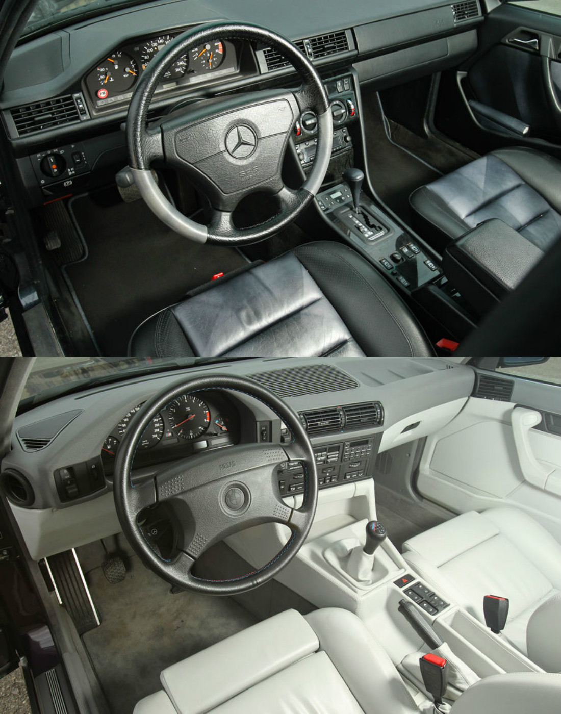 BMW E34 M5 vs Mercedes W124 E500 - Sekiz Silindir