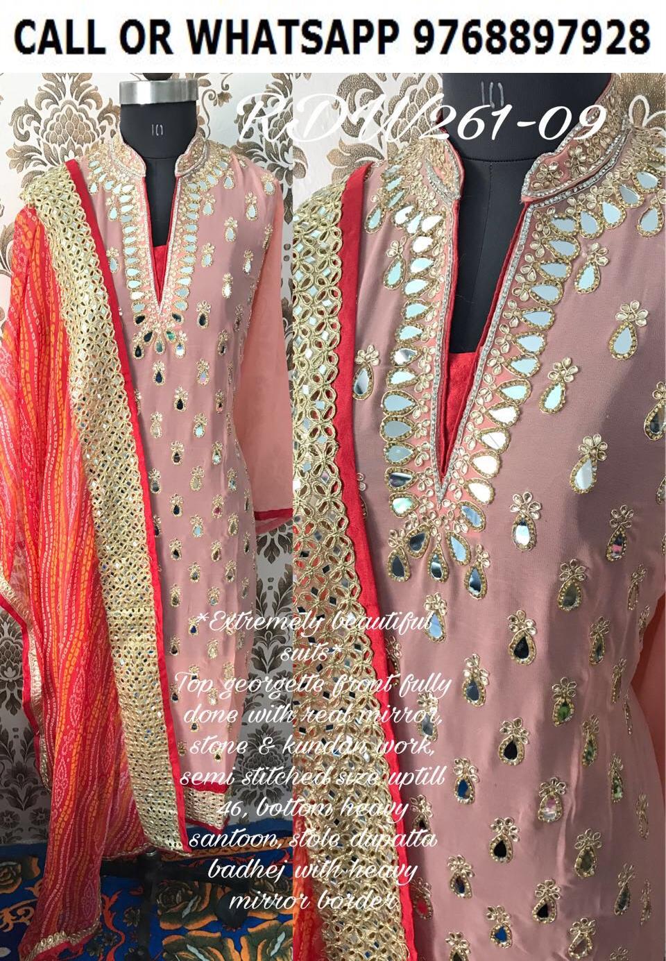 Rajasthani Gota Patti work Suits राजस्थानी और पंजाबी सूट: original ...