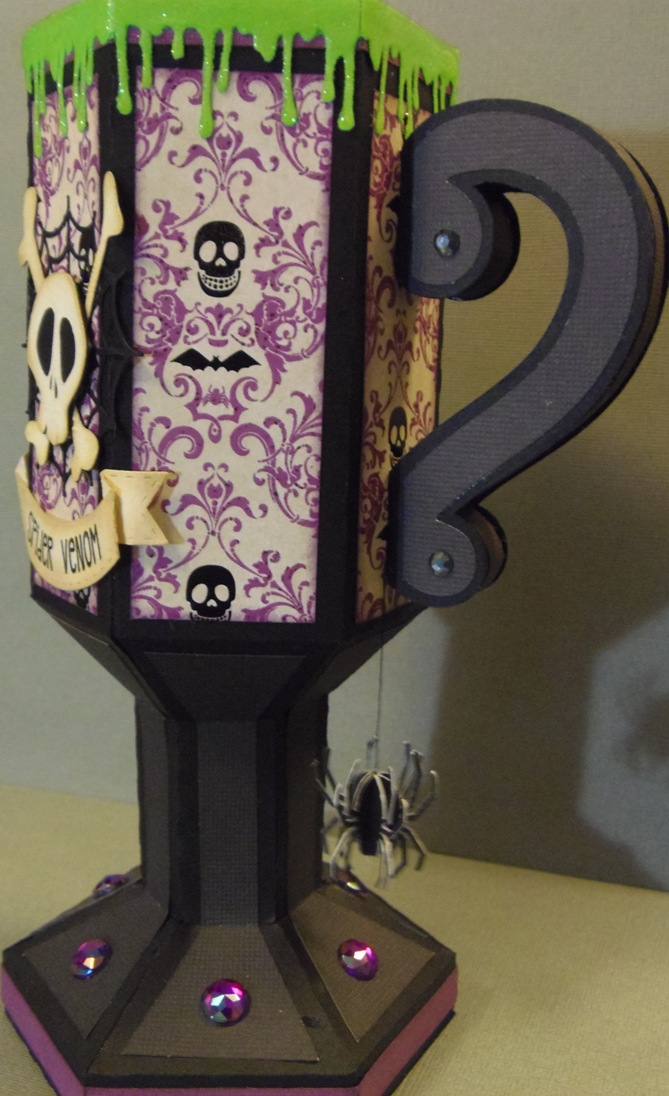 Craft with Bee: Halloween Goblet