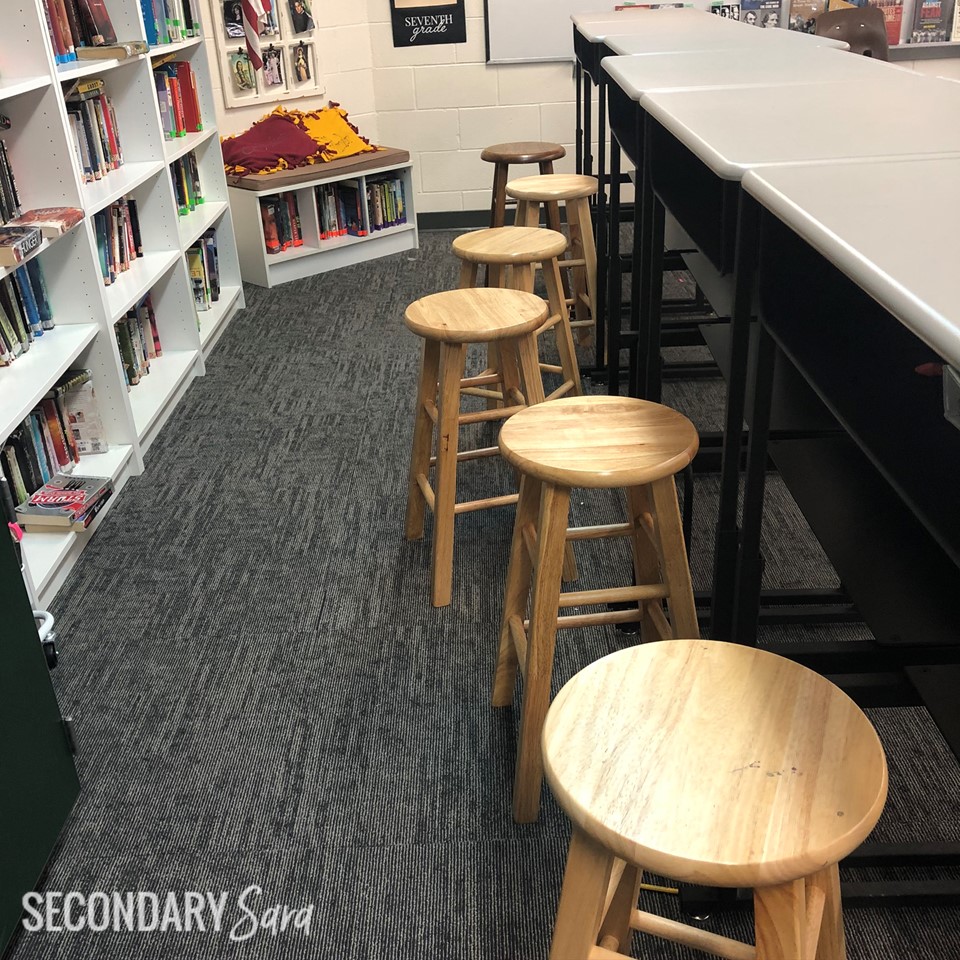 Inside my Farmhouse Classroom Makeover (with links!) | SECONDARY SARA