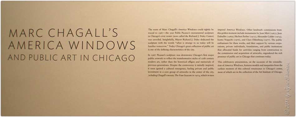 Public Art in Chicago: AIC: Reinstallation of The American Windows [By ...