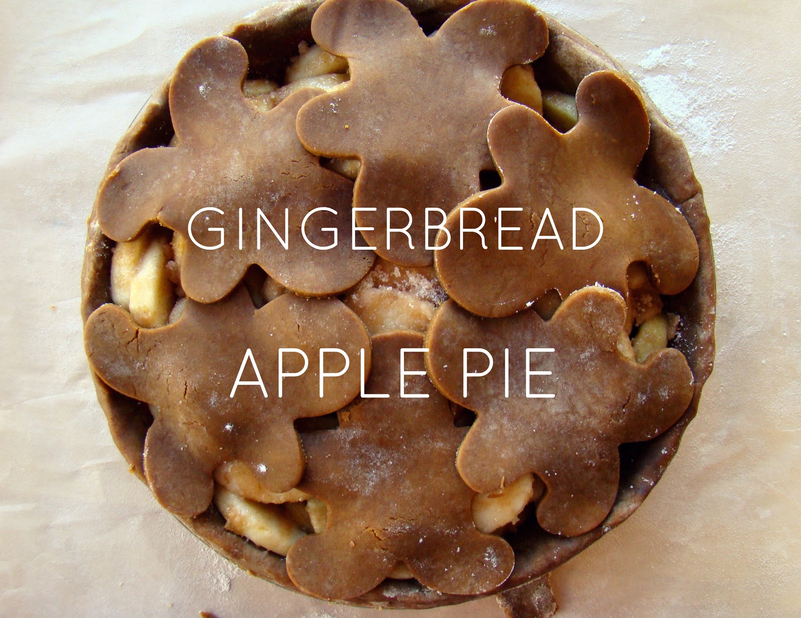 Gingerbread Apple Pie