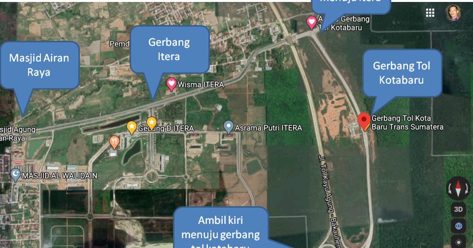 Ayo belajar menulis...: Akses Menuju Institut Teknologi Sumatera