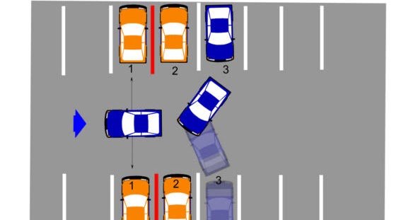 Driving Lessons, Learning To Drive.: Bay Parking