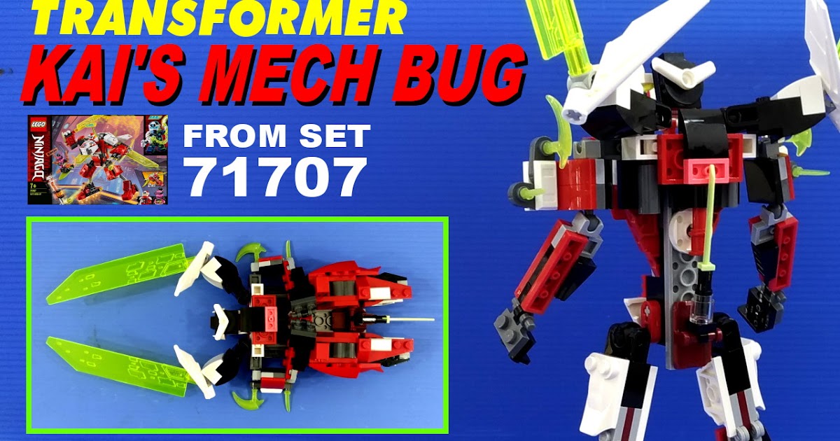 Alanyuppie's LEGO Transformers: Kai's Mech Bug aka Insecticon Shrapnel ...