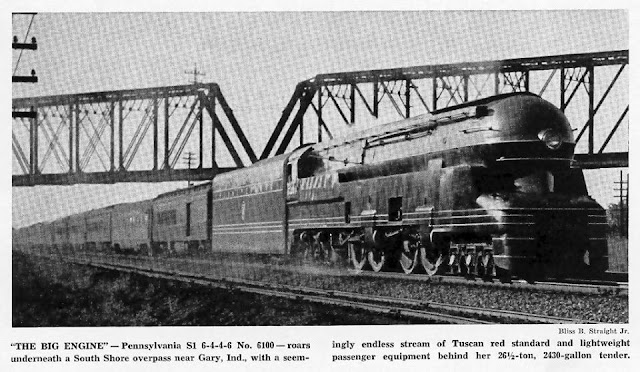 Industrial History: PRR's Duplex Engines S1 (6-4-4-6) and T1 (4-4-4-4)