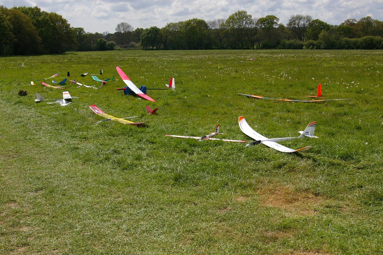 Slope Soaring Sussex: Horsham glider training day