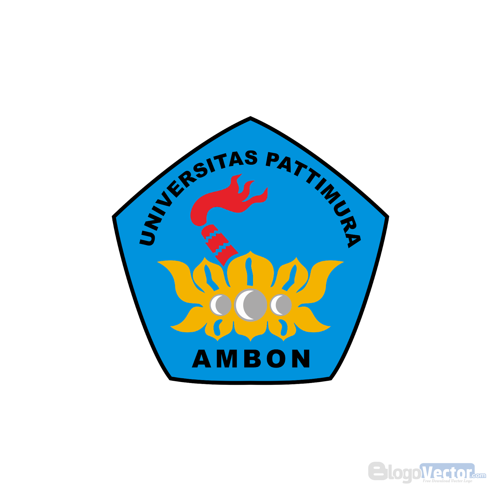 Universitas Pattimura Logo vector (.cdr) - BlogoVector