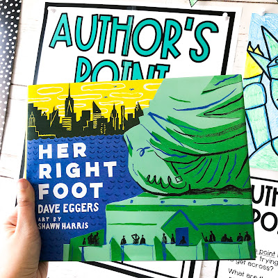 Her Right Foot Interactive Read Aloud | Author's Point and Reasons ...