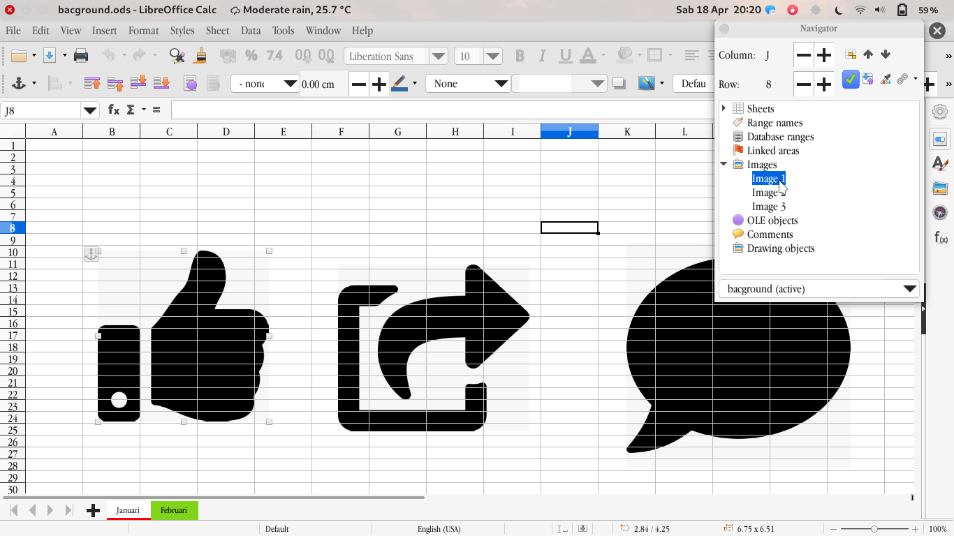 SETTING THE BACKGROUND POSITION ON THE SHEET LIBREOFFICE CALC ~ LibreOffice