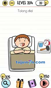 Brain Test : Level 201 202 203 204 205 206 207 208 209 210 Kunci ...