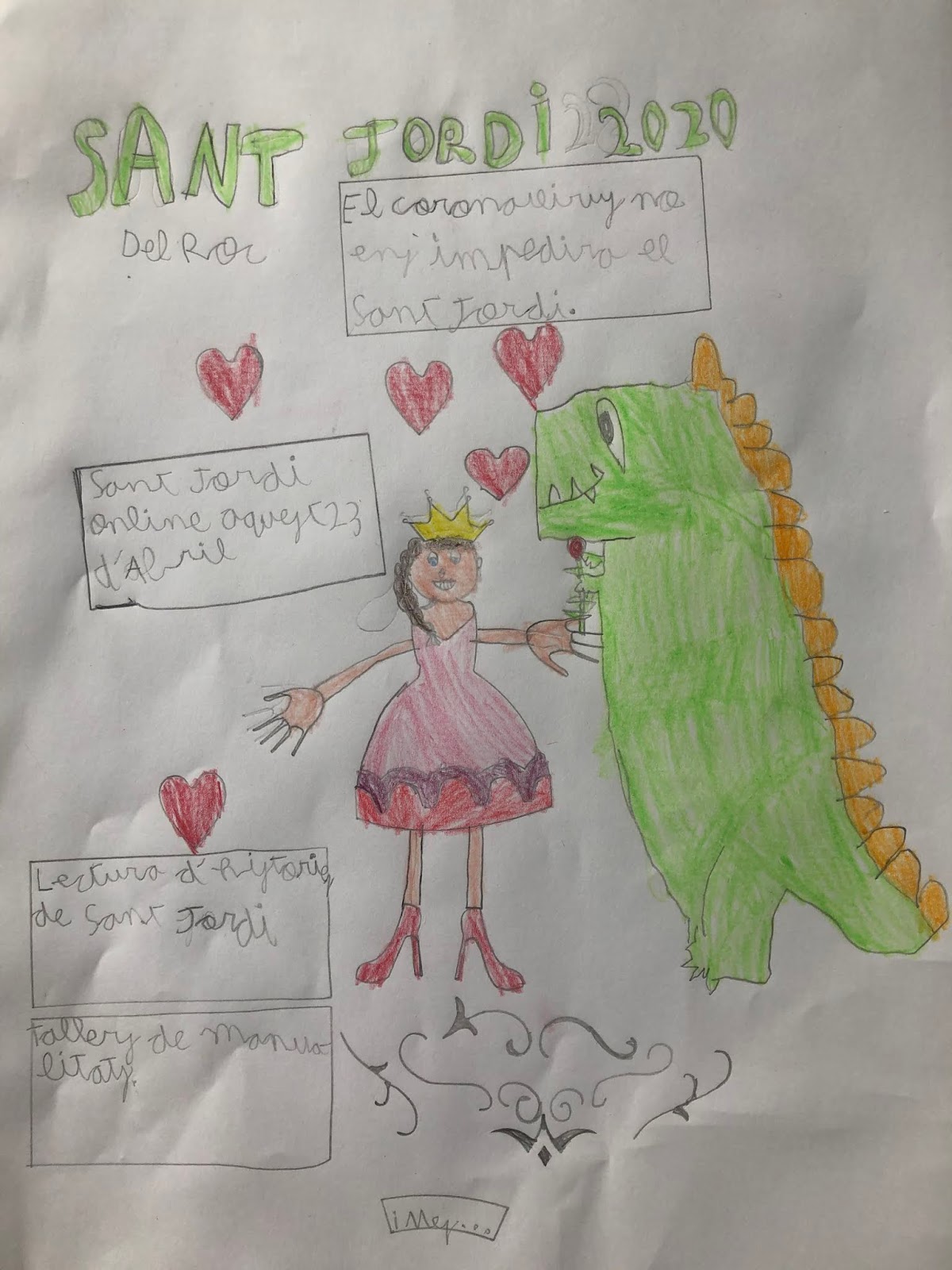 3r Primària - Escola del Sol: DIADA DE SANT JORDI