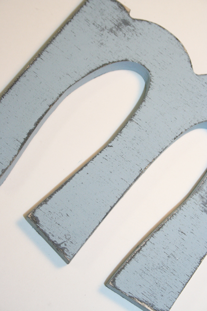Bouncing Off The Walls: New! Rustic Wall Letters