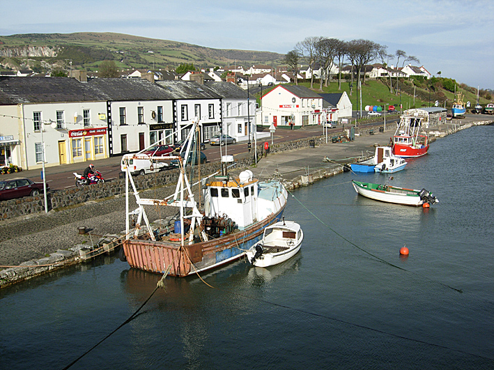 Nicolette's Notebook: Carnlough Harbour...