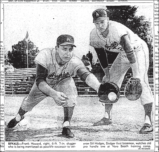 Frank Howard emphatically endorses Gil Hodges Hall of Fame candidacy ...