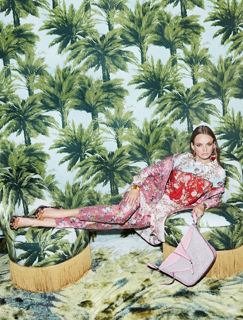 Últimas Tendencias: Diana Moroz Posa con prendas estampadas para Mujer Hoy