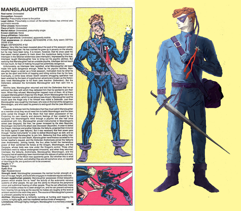 The Official Handbook to the Marvel Universe - REDUX Edition ...