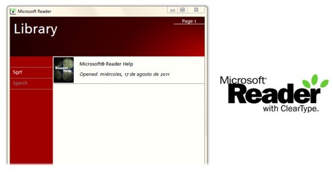 Microsoft Reader, el servicio de libros electrónicos de Redmond, es ...