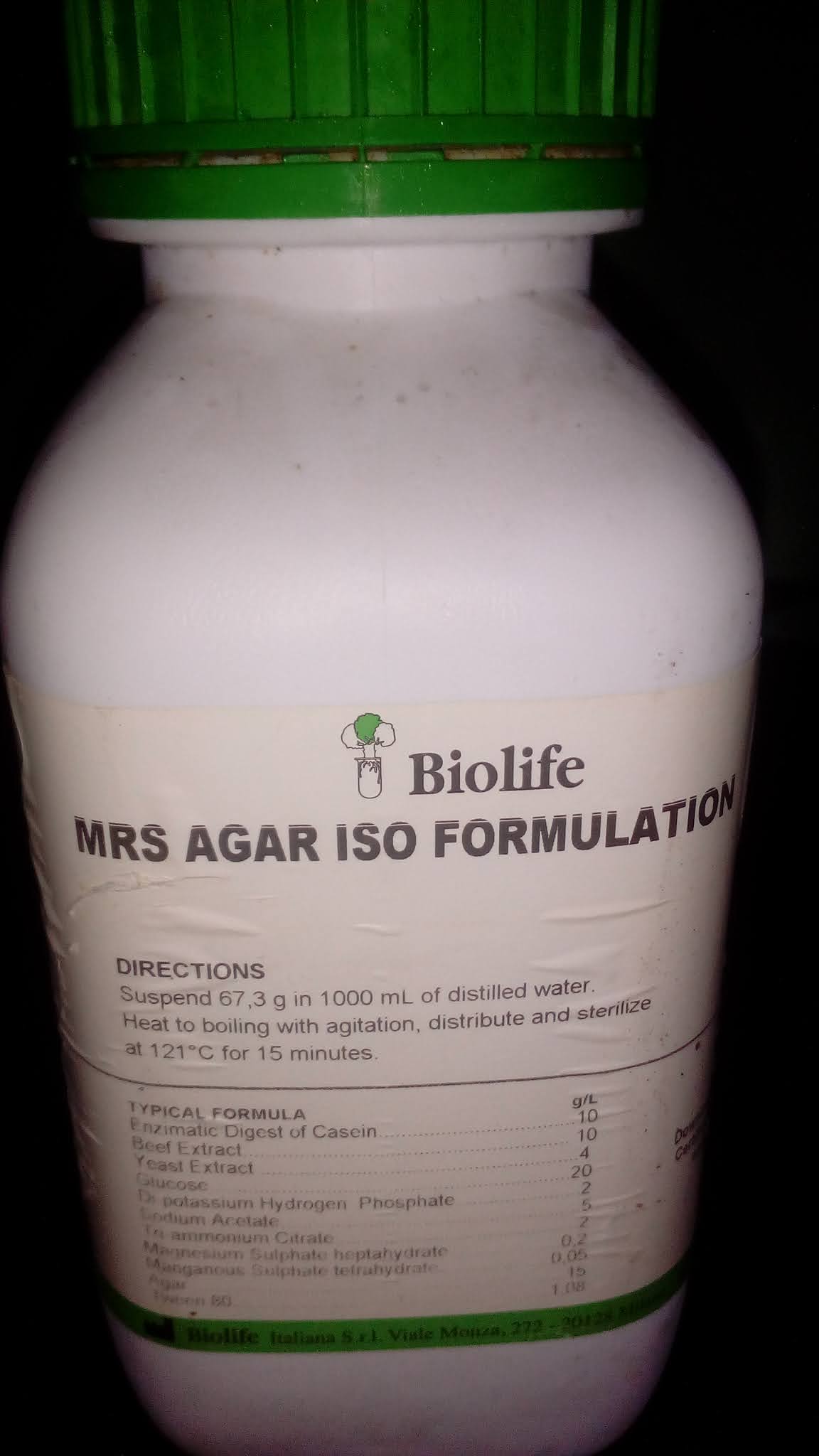 JUAL MEDIA MRSA, MRSB UNTUK PEMBIAKAN MIKROBA BAKTERI ASAM LAKTAT