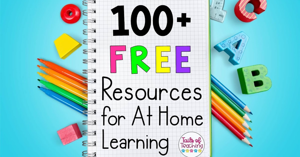Tails of Teaching: 100+ FREE Resources for At Home Learning
