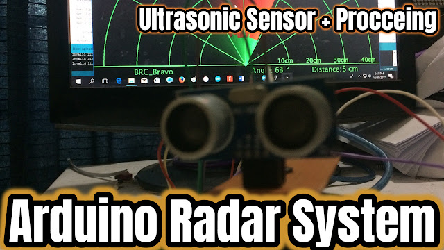 Arduino Based Radar System Using Ultrasonic Sensor - SRembeddedLab